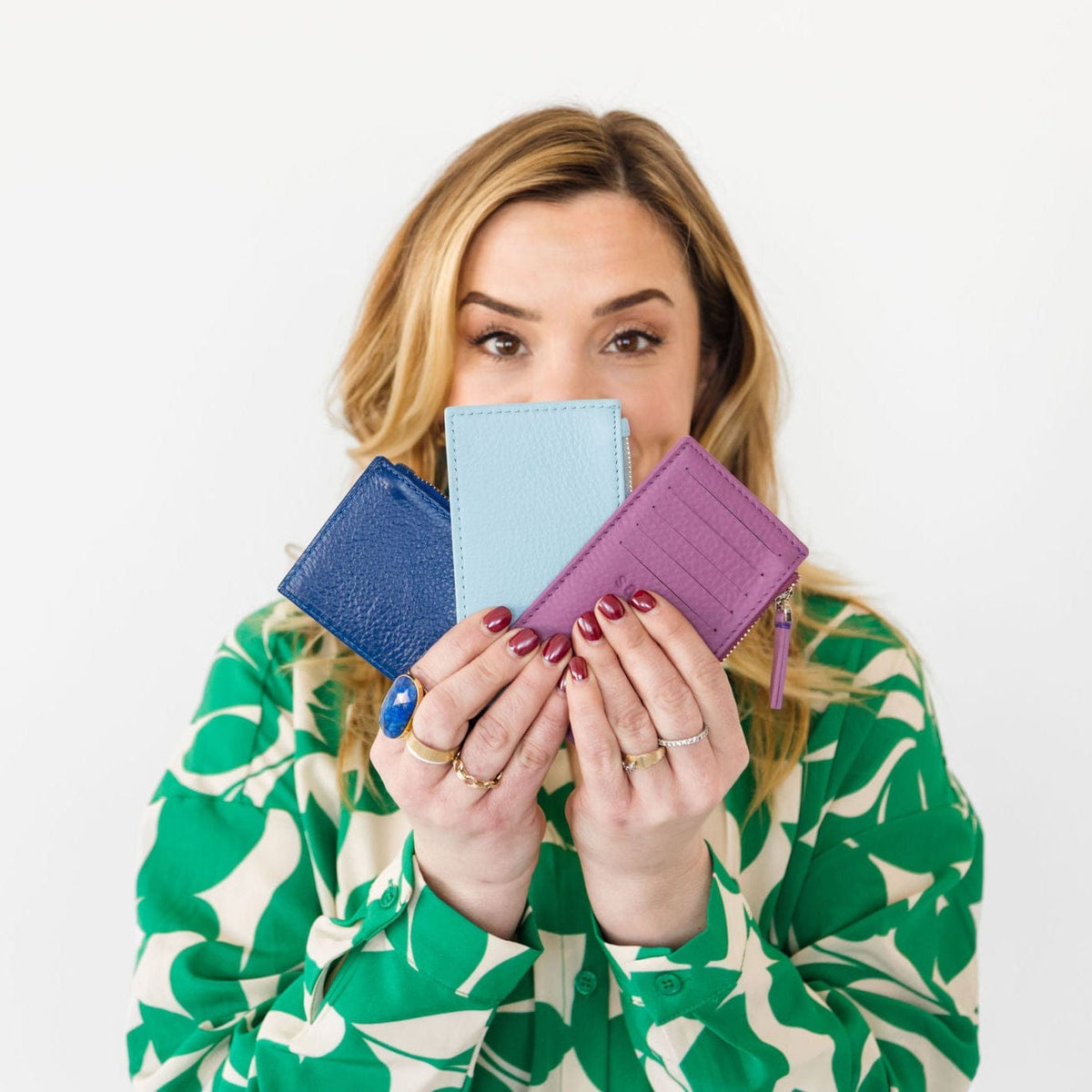 Emma Leather Wallet & Card Holder