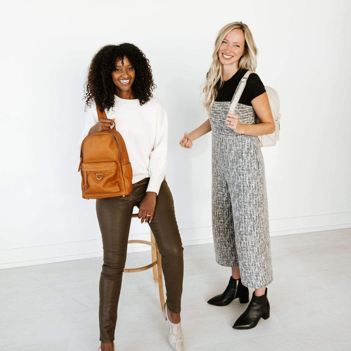 Amelia Leather Backpack